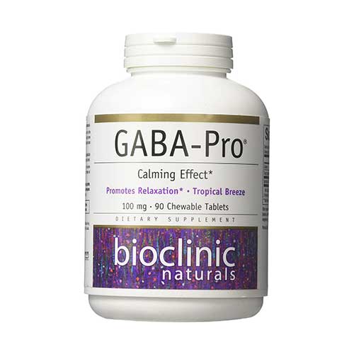 Bioclinic Naturals GABA-Pro - Chewable Tablets - Premium Supplements
