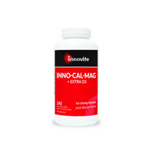Innovite Health Inno-Cal-Mag with Boron & Extra D3 - Premium Supplements